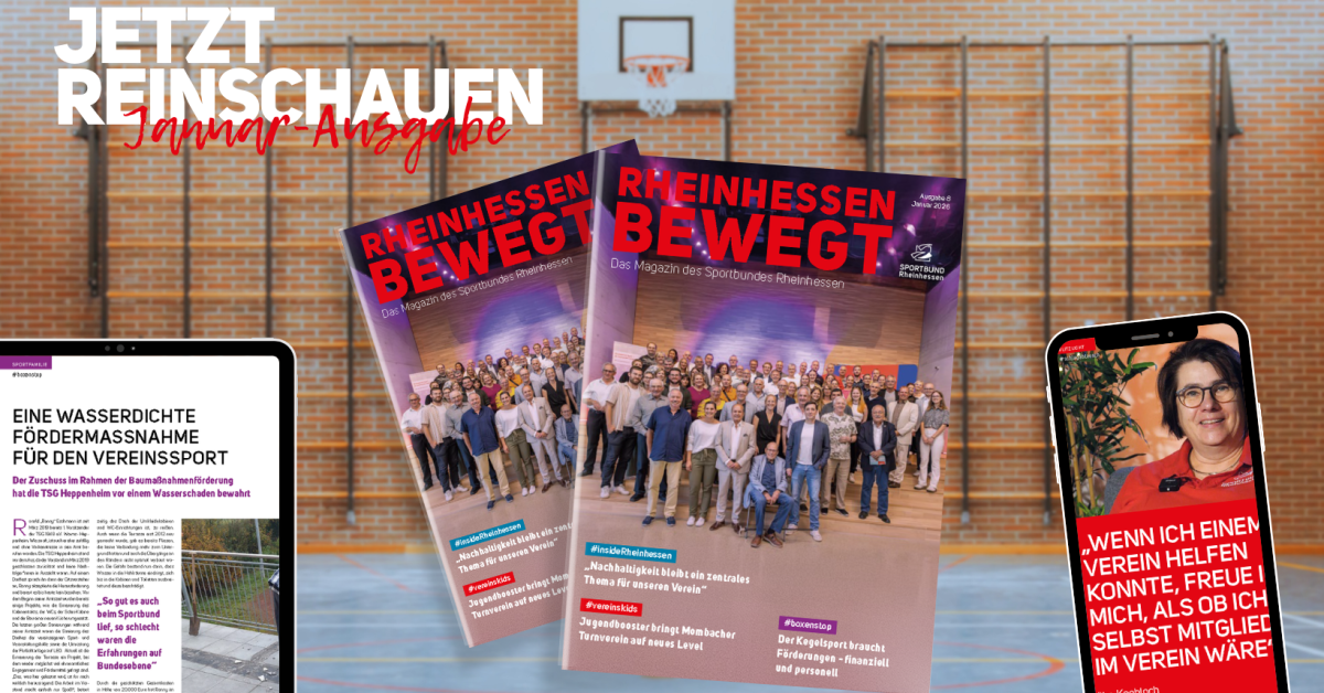 Jahresbeginn mit „Rheinhessen bewegt - Das Magazin des Sportbundes ...