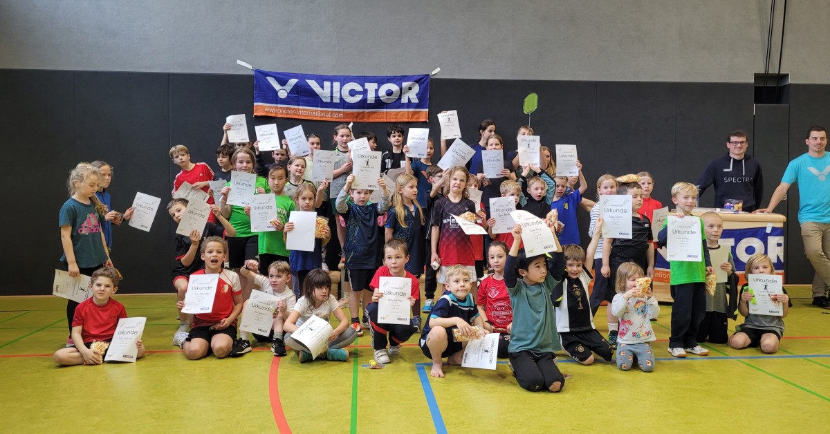 Victor Mini-/Junior-Cup Serie erfolgreich gestartet