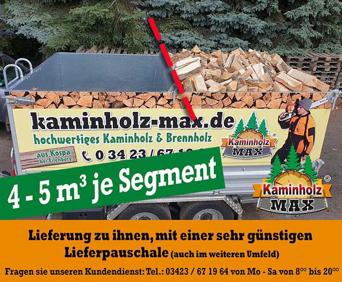 Kaminholz Max®1a Brennholz aus der Heimat - für die Heimat