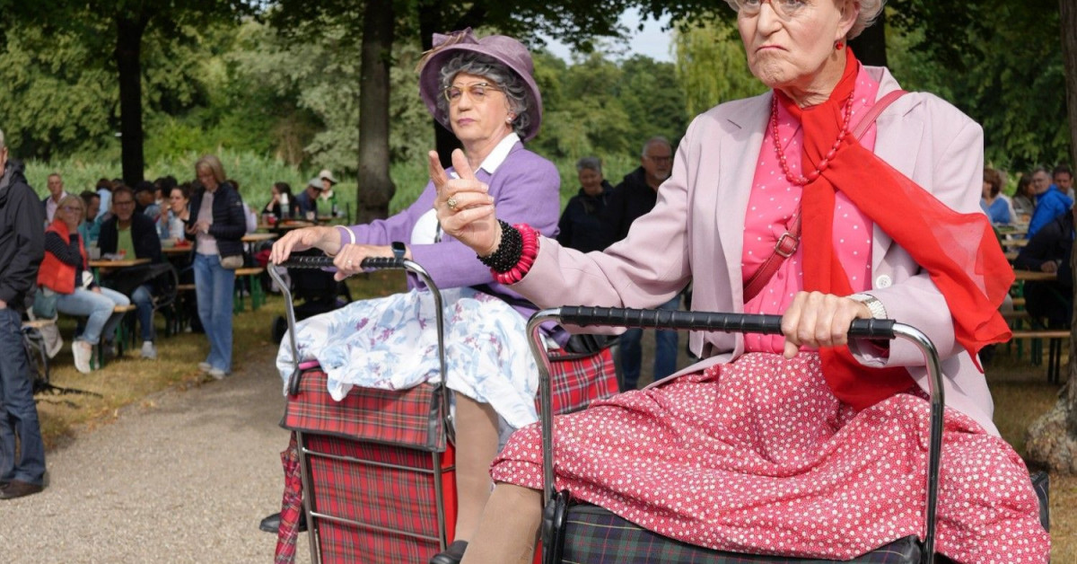 Es ist angerichtet: Kleines Fest im Großen Garten